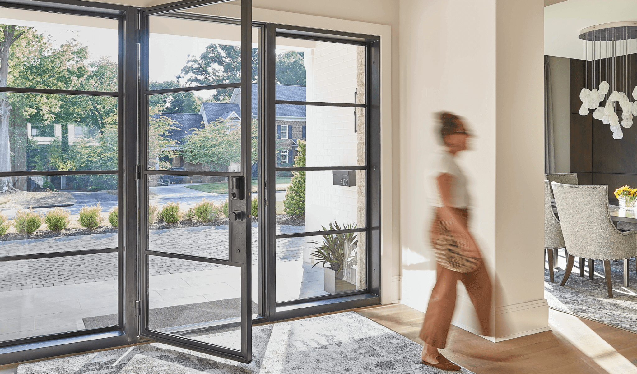 Modern Iron & Glass Doors in Custom Styles | Clark Hall