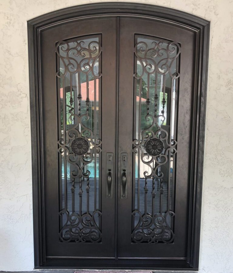 CL-1014 | Double Iron Doors | Clark Hall Doors