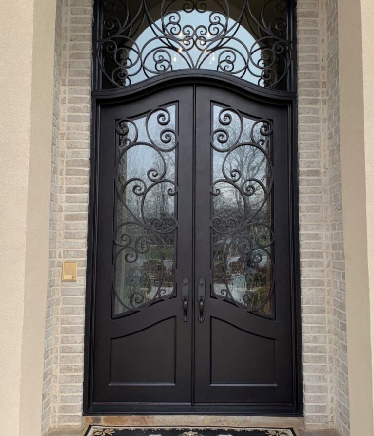 CL-1017 | Double Iron Doors | Clark Hall Doors