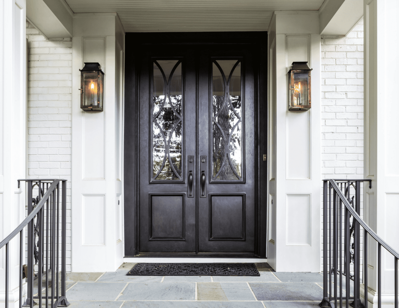CL-1020 | Double Iron Doors | Clark Hall Doors