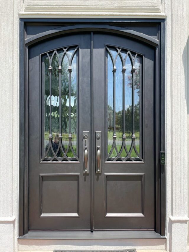 CL-3285 | Double Iron Doors | Clark Hall Doors