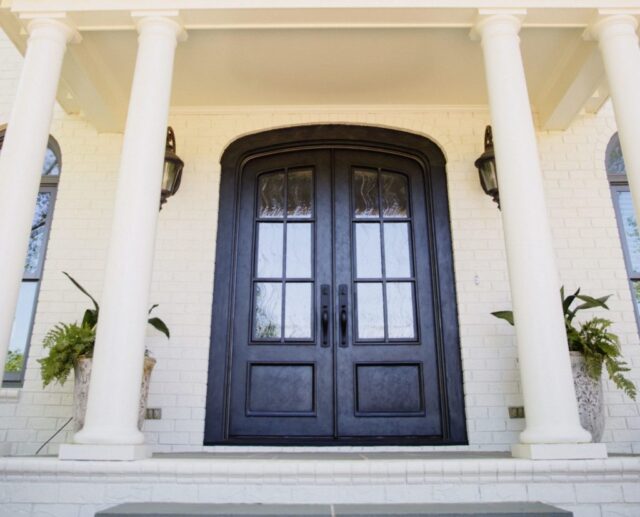 CL-2545 | Double Iron Doors | Clark Hall Doors