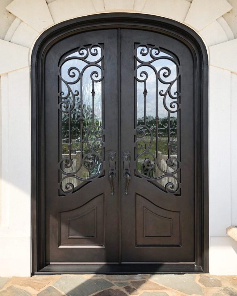 PS-2852 | Double Iron Doors | Clark Hall Doors