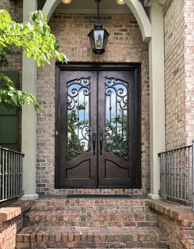 PS-2942 | Double Iron Doors | Clark Hall Doors
