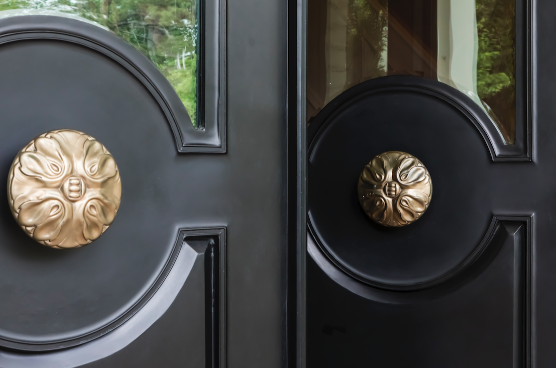 CL-3495 | Double Iron Doors | Clark Hall Doors